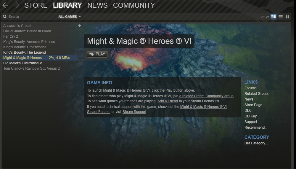 HoMM 6 (Might and Magic Heroes 6) Steam 발매! | PC 게임 정보