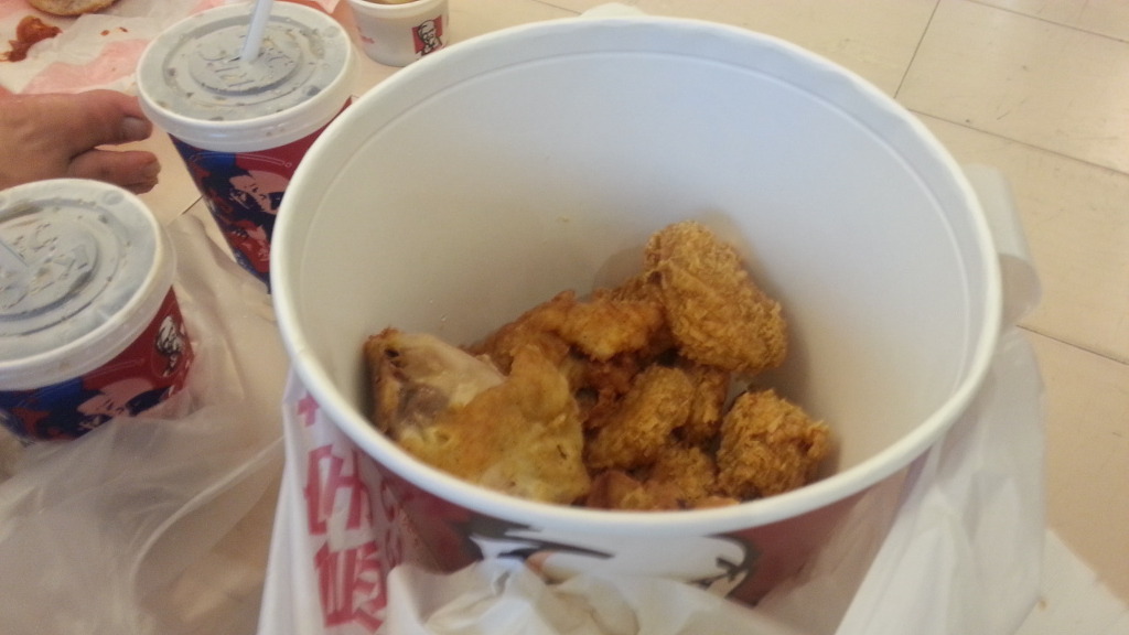 청도여행 까르푸+KFC+편의점 음식 | 음식 갤러리