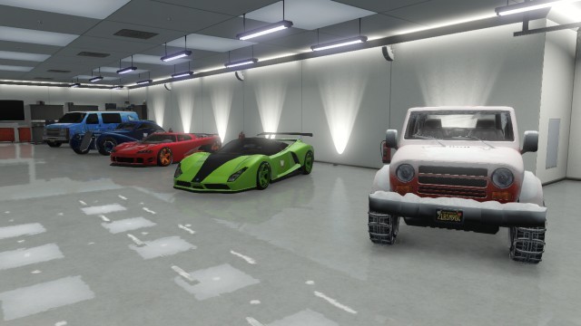 패치후 차고모습 | GTA 5 | RULIWEB