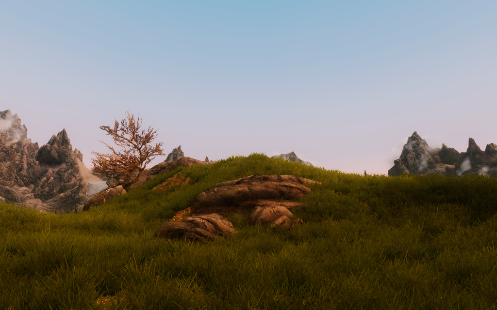 BGM스카이림 잔디모드 Dat Grass