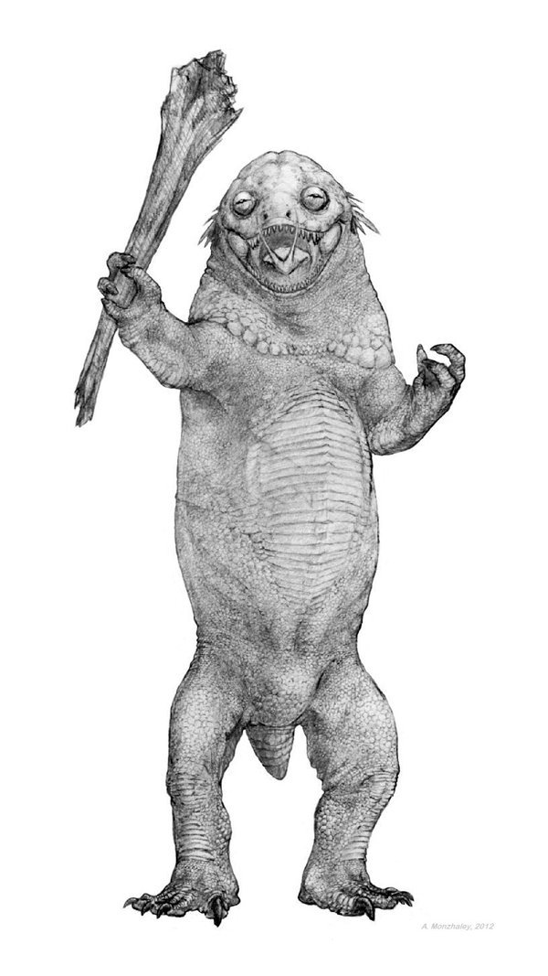 공룡이 만약 멸종하지 않고 진화해서 지적 생명체가 된다면 | 괴담/오컬트