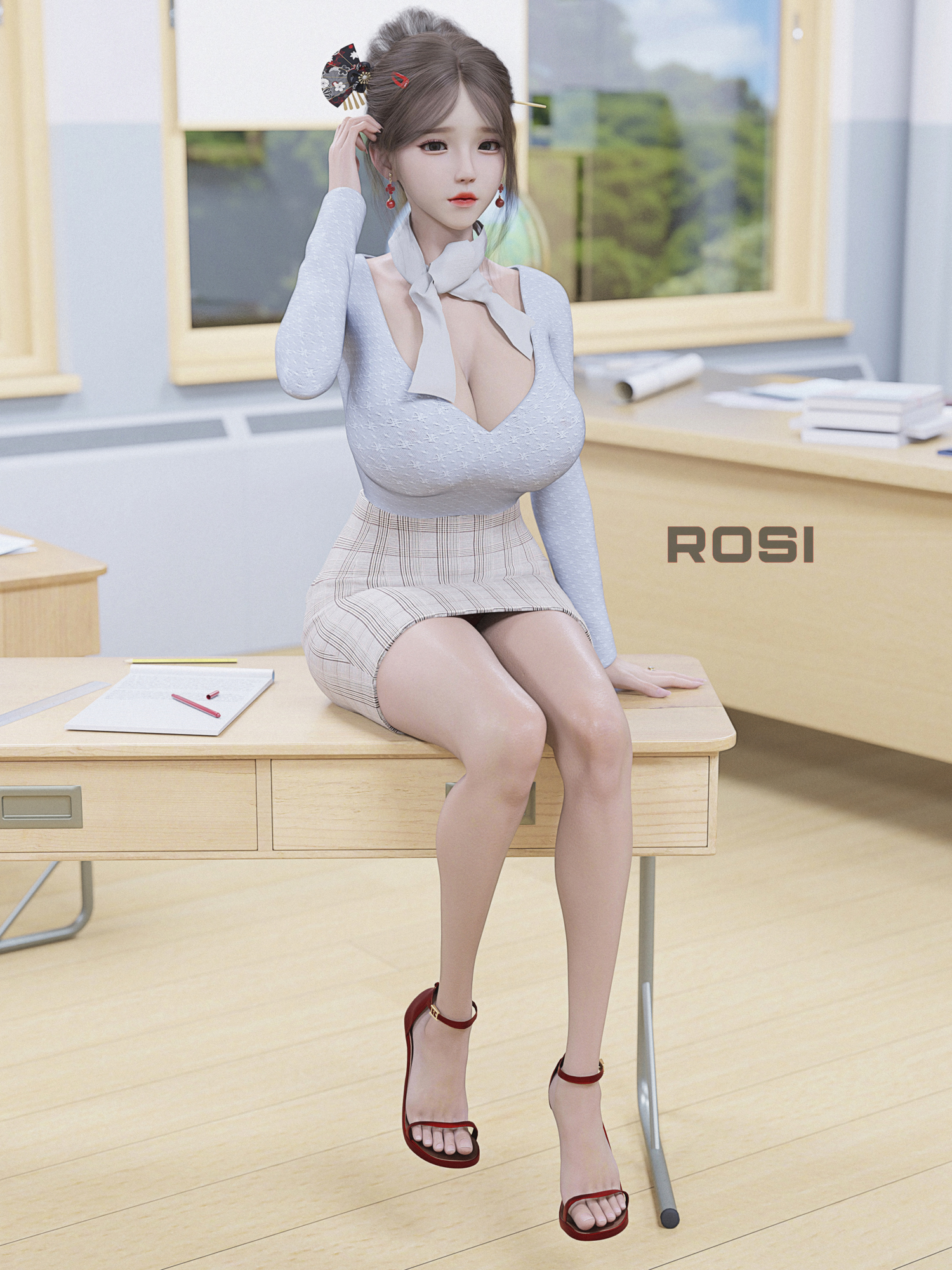 3D 요즘 모델링한 아이 ㅎㅂ