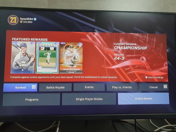 800점 왔습니다 | MLB 더 쇼 16