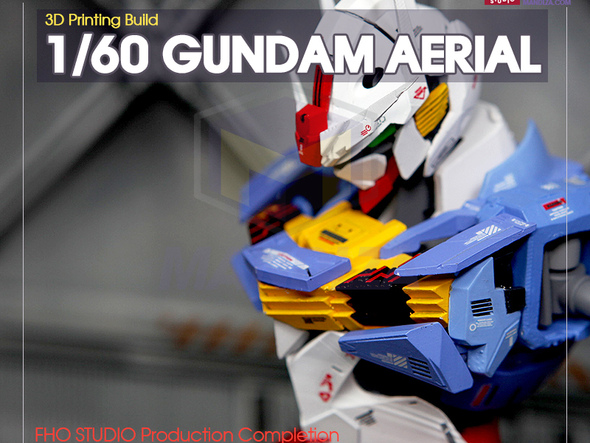 1/60] GUNDAM Aerial 3D Printing Build 헤드제작 | 프라모델 캐릭터모형 갤러리