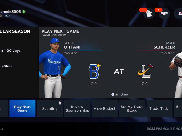 (스압) KBO 팬이 프차를 즐기는 방법...! 개막전 후기 | MLB 더 쇼 16