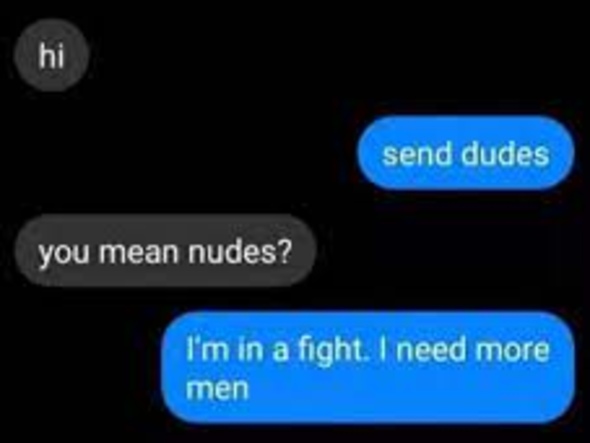 Send Nudes Dude 유머 게시판