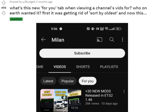 유튜브 근황.youtube | 유머 게시판
