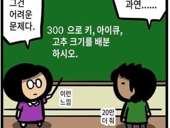 300으로 나누기 문제 | 유머 게시판 | RULIWEB