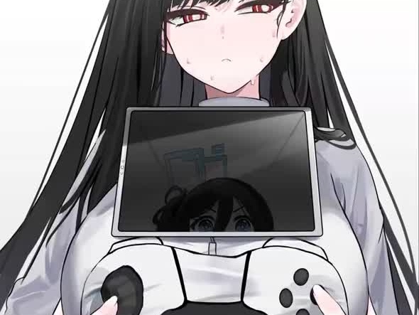 블루아카 게임하는 아리스 유머 게시판