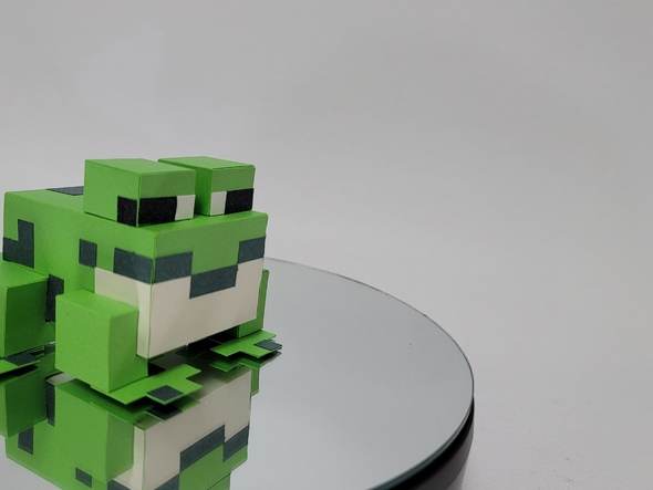 Minecraft frog papercraft 종이 모형 | 프라모델 캐릭터모형 갤러리