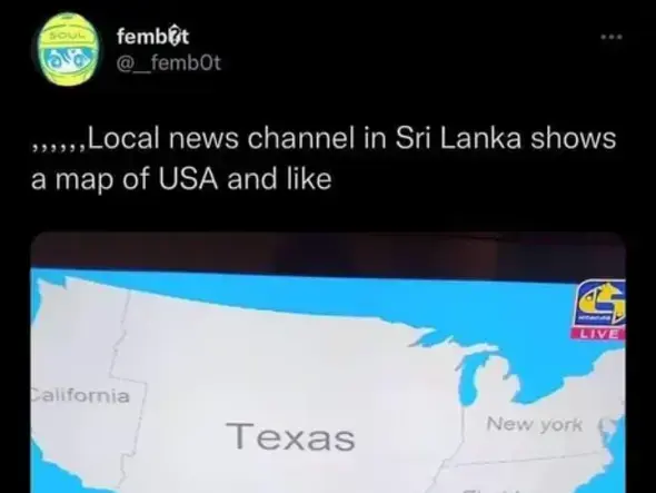 스리랑카 TV에서 묘사하는 미국.webp | 유머 게시판 | RULIWEB