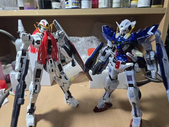 Mg엑시아 컬러클리어 조합입니다. | 프라모델 이야기 | RULIWEB