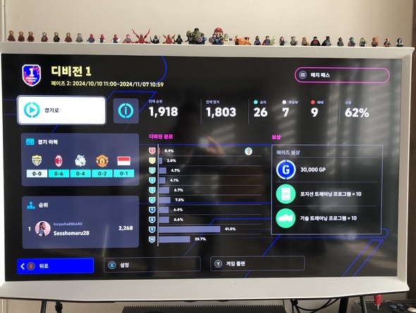 디비1 등극!! | e풋볼 2025 | RULIWEB