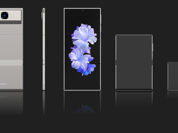 Transsion Infinix ZERO 업계 첫 3단 플립 컨셉폰 발표 예정