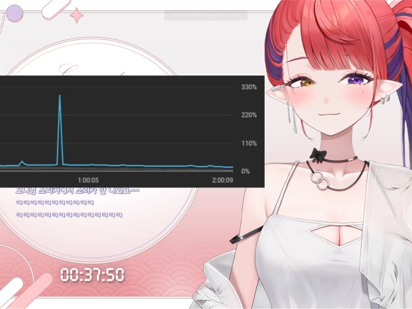 버튜버 나츠키 ASMR 특정구간 ㅋㅋㅋㅋ