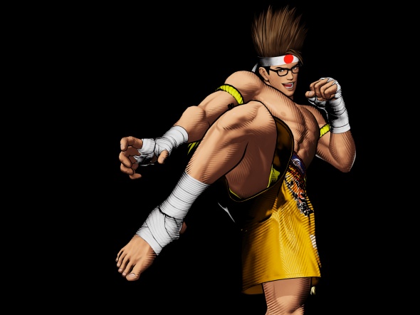 아랑전설 CotW 죠 히가시 일러스트 프로필 스토리